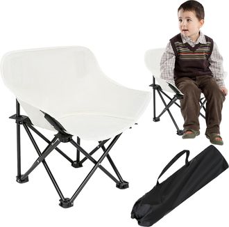 Generic Leichter Campingstuhl Hocker Kinder Klapphocker, Campinglounge Stuhl | Leichte Campinghocker, Ergonomischer Camping-Loungestuhl, Tragbare Faltbare Ang