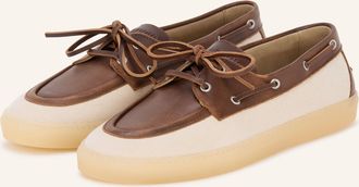 Copenhagen Copenhagen Studios Bootsschuhe cph160m Im Materialmix braun