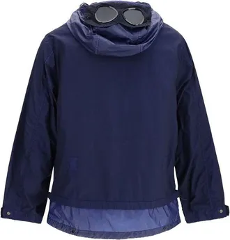 C.P. Company Bi-TM Mixed Goggle Jacket - Navy