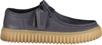 Clarks Blaue Leder Herren Klassische Schuhe