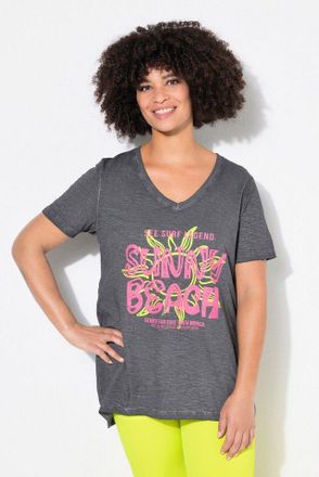 Angel Of Style T-Shirt T-Shirt A-Linie Beach-Schriftzug