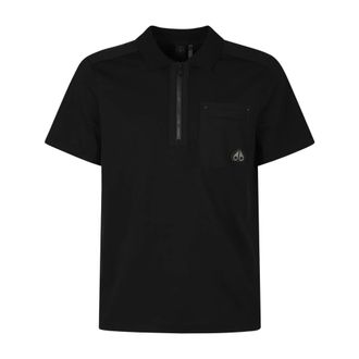 Moose Knuckles Dalon Polo - - Tops - Herren - Schwarzk - XL