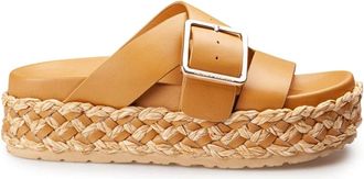 Paloma Barcel&oacute; Femme, Chaussures, Jaune, Taille: 38 EU Sandalo Vienna Calidis