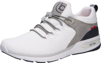 Bugatti Sportlicher Herren-Schn&uuml;rsneaker - - Shoes - Herren - Wei&szlig; - 44 EU