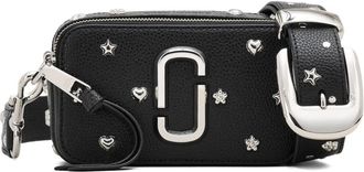 Marc Jacobs mini sac à bandoulière à détails de clous - Noir
