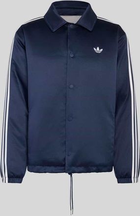 adidas Originals Relaxed Fit Sweatjacke mit Logo-Stitching
