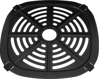 DOITOOL Crisper Platte 17X17cm mit Antihaftbeschichtung f&uuml;r Hei&szlig;luftfritteusen Ersatz Frittierschale Grillpfanne zum Backen Braten und Grillen Sp&uuml;lmaschinenfe