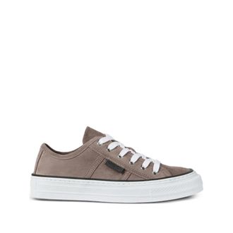 Brunello Cucinelli Wildleder-Sneakers mit Monili - - Shoes - Damen - Grau - 38 EU