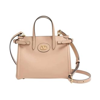 Valentino Garavani Femme, Sacs, Beige, Taille: ONE Size Petit cabas Antibes