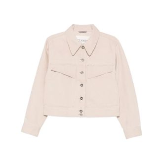Closed Femme, Vestes, Beige, Taille: 38 FR Veste L&eacute;g&egrave;re