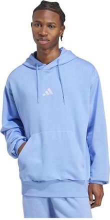 adidas Adidas Sportswear Essentials Feelcozy Sweat &agrave; capuche en polaire pour homme, bleu (Glow Blue), taille XS, S