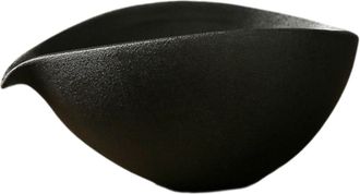 F Fityle Folpus Matcha-Schüssel aus Keramik, handgefertigt, Tasse für grünen Tee mit Ausgießer, 180 ML, traditionelle japanische Matcha-Schüssel für Freunde, S