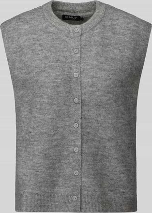 Only Regular Fit Pullunder mit einreihiger Knopfleiste Modell SIMONI