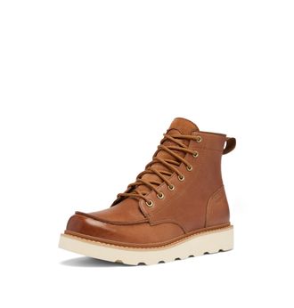 Sorel Mens Slabtown 62 Moc Waterproof Fashion Boot, Velvet Tan/Tobacco, 9.5
