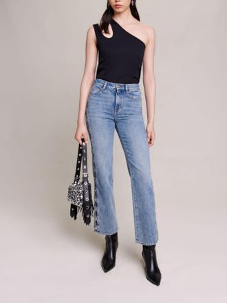Maje Jeans Mit Geradem Bein - Blau - Gr&ouml;&szlig;e 40 - Maje