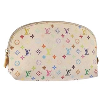 Louis Vuitton Pre-owned Canvas Pouch - - Pre-owned - Damen - Wei&szlig; - ONE SIZE
