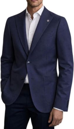 Bharnaba Homme, Costumes, Bleu, Taille: 3XL GKS 102.Blu Veste Crois&eacute;e