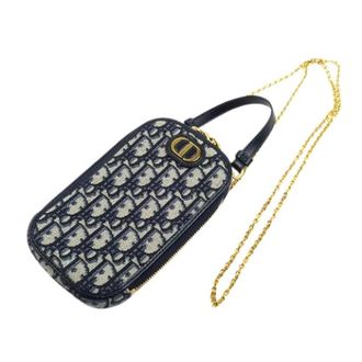 Dior Pre-owned 30 Montaigne Jacquard Schultertasche - - Pre-owned - Damen - Blau - ONE SIZE