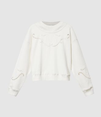Isabel Marant Sweat Shirt Vella Ecru