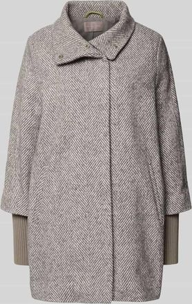 Christian Berg Loose Fit Mantel mit Woll-Anteil