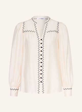 Co'Couture Cocouture Bluse Mit Stickereien weiss