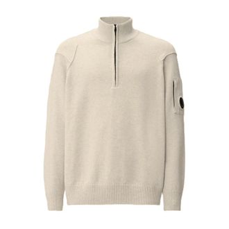 C.P. Company Polo-Kragen - - Knitwear - Herren - Wei&szlig; - XL