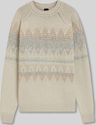 Boss Orange by Hugo Boss Relaxed Fit Strickpullover aus Woll-Mix Modell KAROMBO