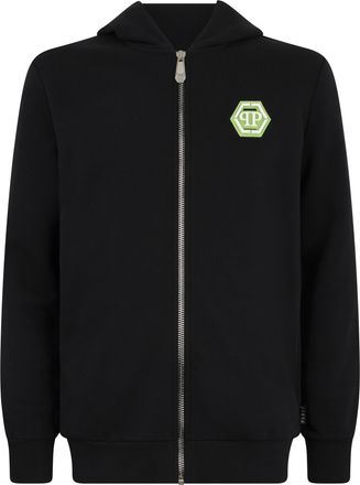 Philipp Plein Kapuzen-Sweatjacket Iconic Plein
