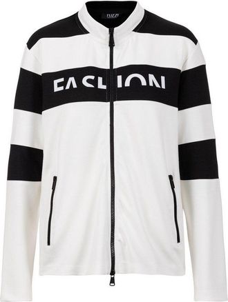 Tuzzi Nero Sweatjacke mit Schriftzug