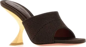 Amina Muaddi Coffe Sandali Sandal