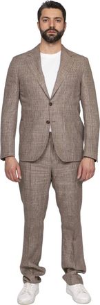 Fay Homme, Costumes, Brun, Taille: M Abito S600