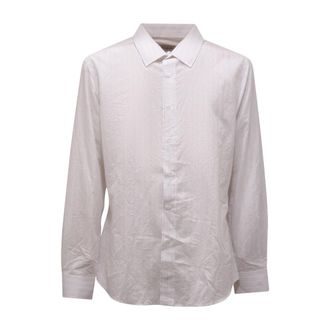 Saint Laurent Camicia a righe sottili - - Shirts - Herren - Wei&szlig; - M