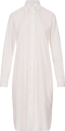Jil Sander Robe Au Genou - Blanc