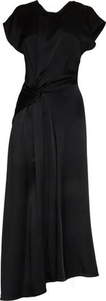 Victoria Beckham Femme, Robes, Noir, Taille: 38 FR Robe Maxi