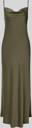 Jake*s Cocktailkleid aus Satin mit Wasserfall-Ausschnitt