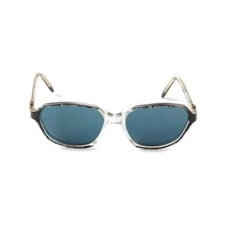 Saint Laurent Pre-owned Acetate lunettes-de-soleil - Femme - Pre-owned - Noir - Taille: ONE Size