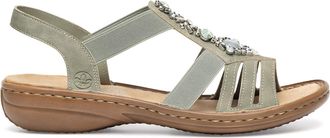 Rieker Sandalen Rieker 60839-52 Gr&uuml;n