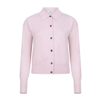 Max Mara Femme, Pulls, Rose, Taille: 38 FR Gilet F&eacute;minin en Laine