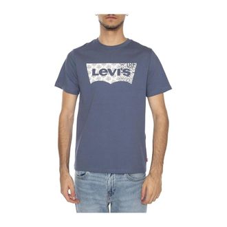 Levi's T-Shirt mit Rundhalsausschnitt - - Tops - Herren - Blau - XS