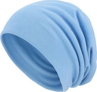 style3 Slouch Beanie aus atmungsaktivem, feinem und leichten Jersey Unisex M&uuml;tze Haube Bini Einheitsgr&ouml;&szlig;e