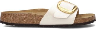 Birkenstock Femme, Chaussures, Blanc, Taille: 39 EU Claquettes Madrid Grande Boucle