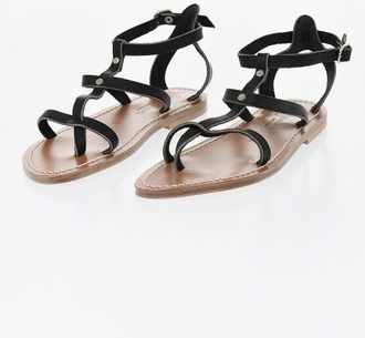 K.Jacques Leather Gladiator Sandals ANTIOCHE size 40