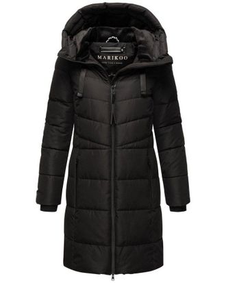 Marikoo Winterjacke Natsukoo XVI Stepp Mantel mit gro&szlig;er Kapuze