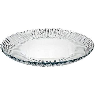 Pasabahce 10499 L Aurora Assiette Verre, 31,5 cm, Rond