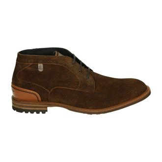 Floris Van Bommel Casual Lederschuhe in Cognac - - Shoes - Herren - Braun - 42 1/2 EU