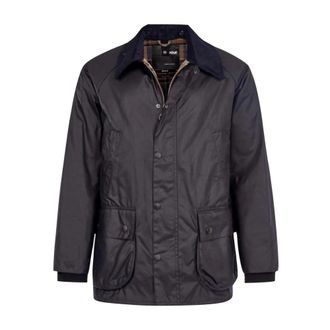 Barbour Bedale Waxed Jacket - - Jackets - Herren - Blau - 2XL