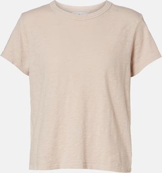 Velvet T-Shirt Marika aus Baumwoll-Jersey