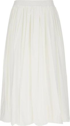 Max Mara Femme, Jupes, Blanc, Taille: 32 FR Cotton Balloon Skirt