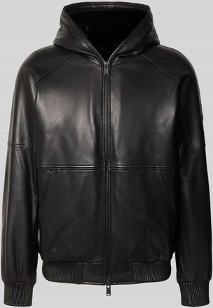 Moose Knuckles Jacke in Leder-Optik