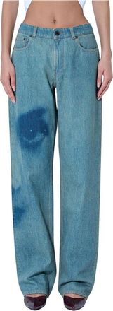 Jean Paul Gaultier Wide-Leg Denim Hosen - - Jeans - Damen - Blau - W28